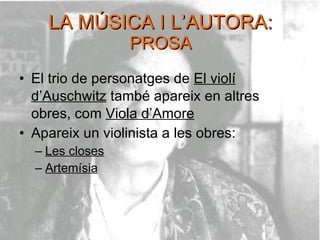 La Música a "El Violí d'Auschwitz" | PPT