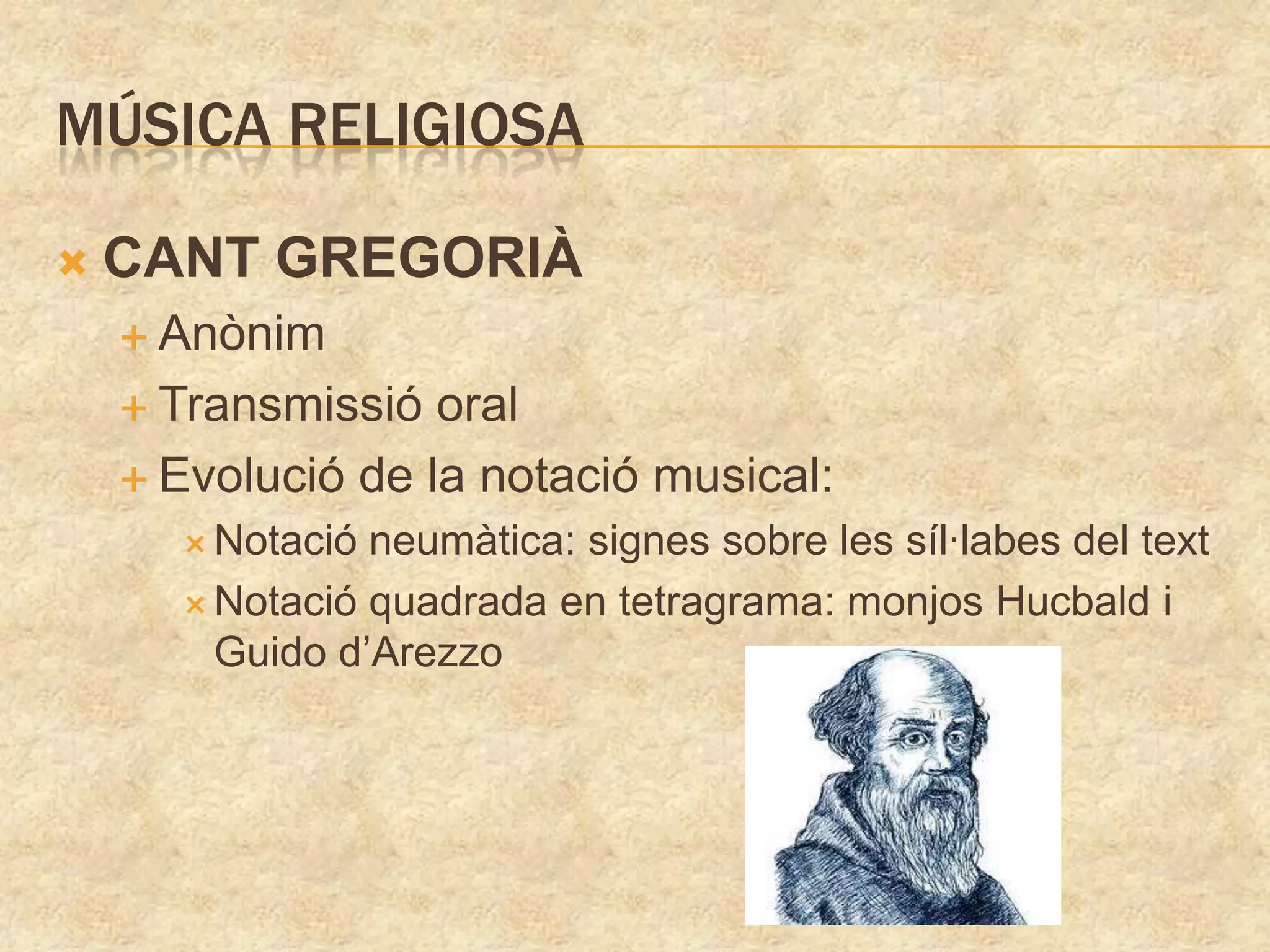 La música a l’edat mitjana | PPTX