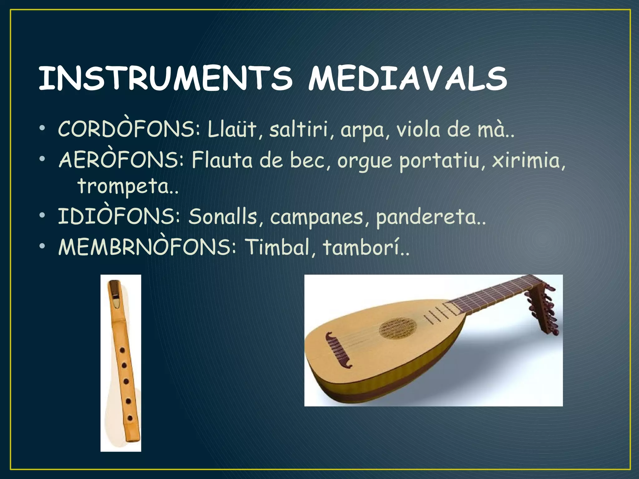 La música a l’edat mitjana | ODP