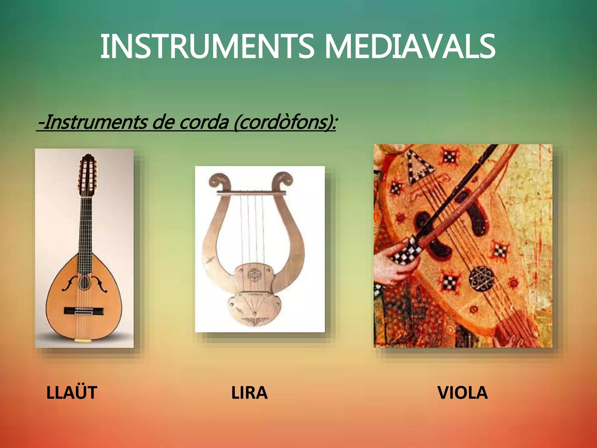 La música a l’edat mitjana | PPTX