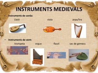 La música a l’edat mitjana | PPTX