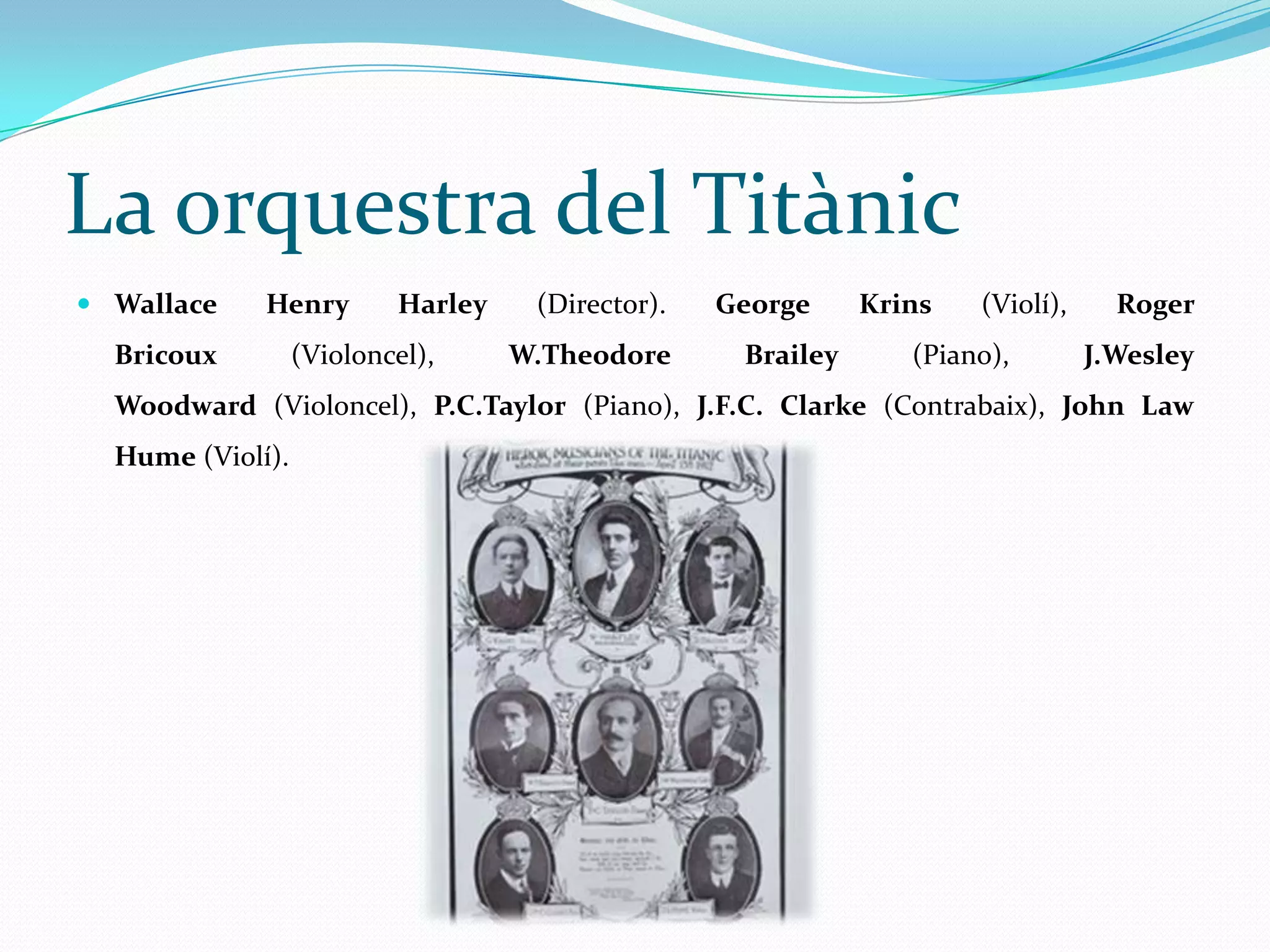 La música del titanic cmcs | PPTX