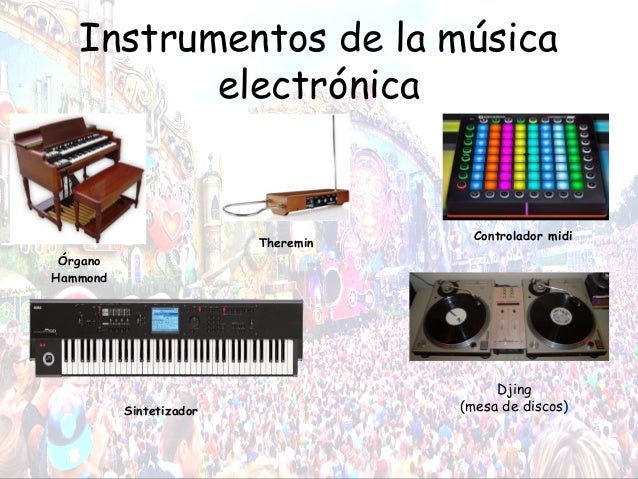La música electrónica