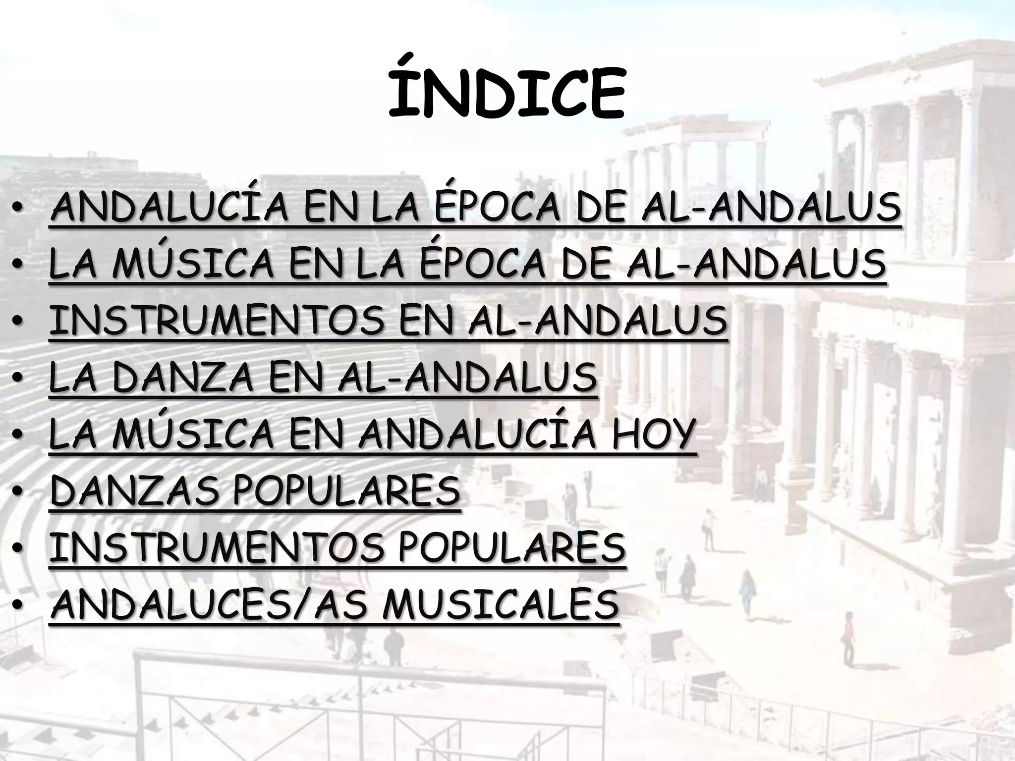 La música en andalucía ayer y hoy | PPTX