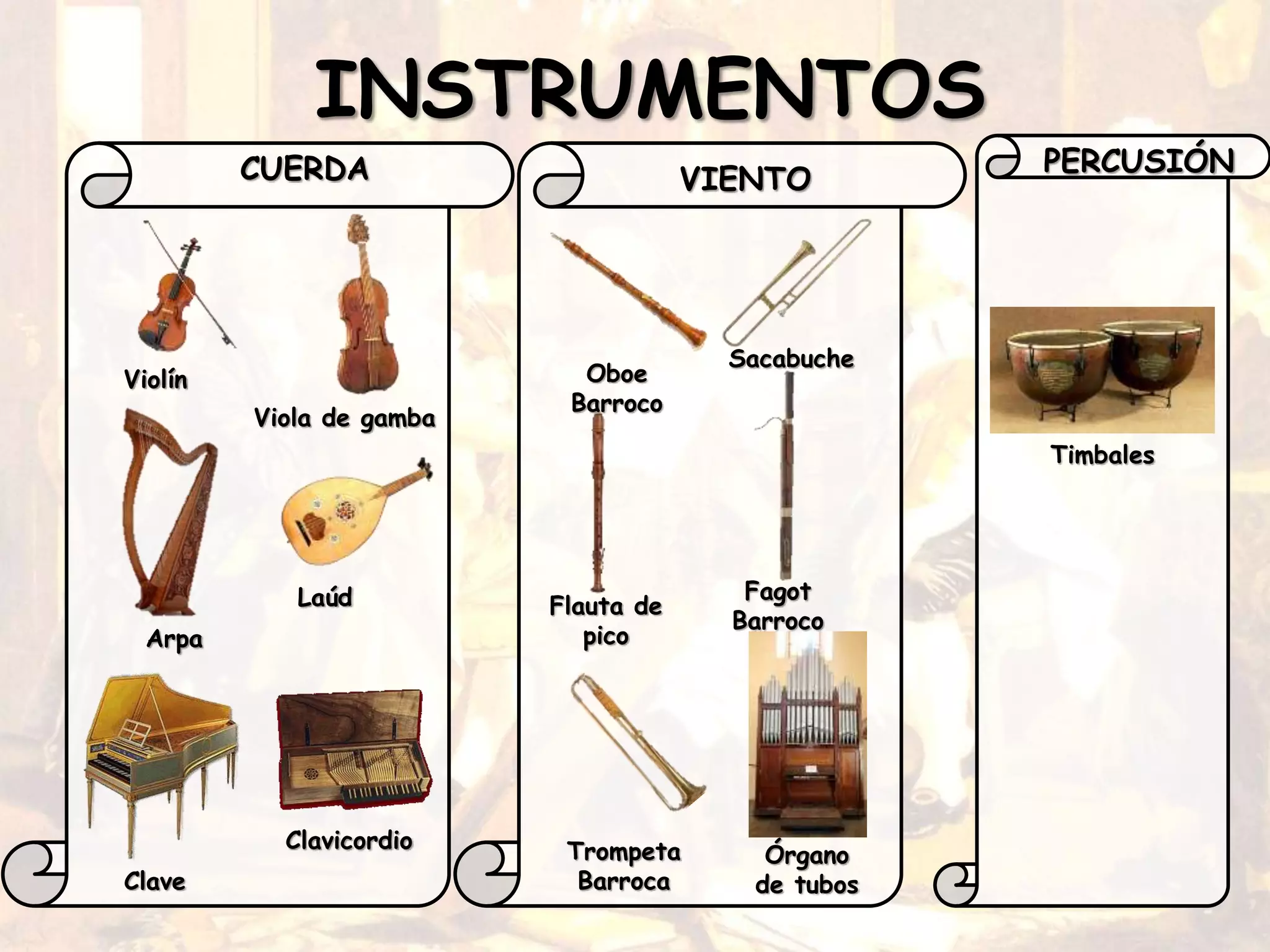 La música en el Barroco | PPTX