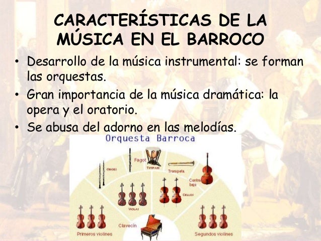 La música en el Barroco
