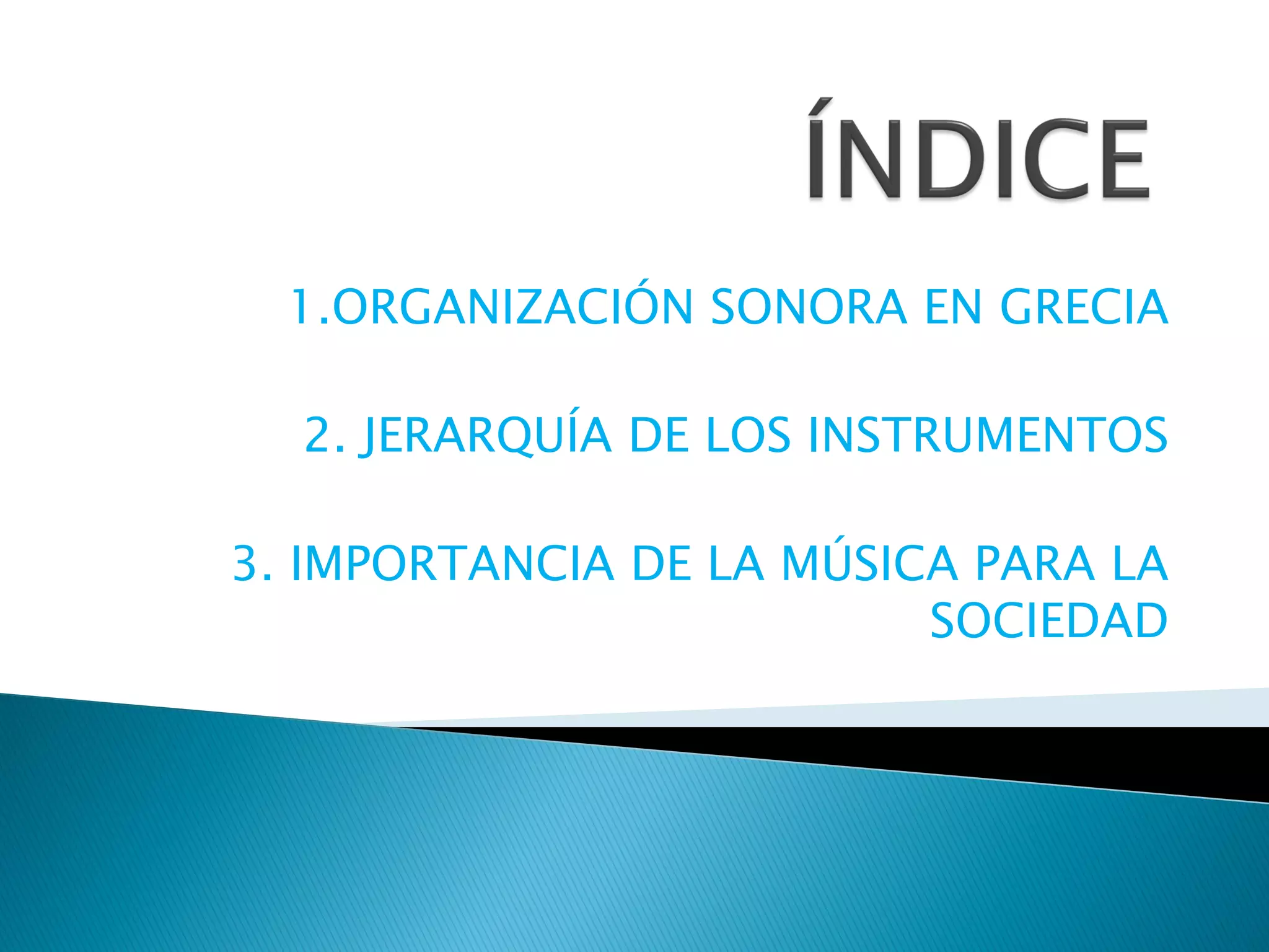 La música en grecia | PPT