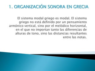 La música en grecia | PDF