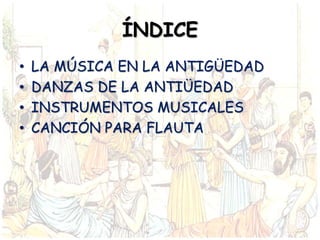 La música en la Antigüedad | PPTX