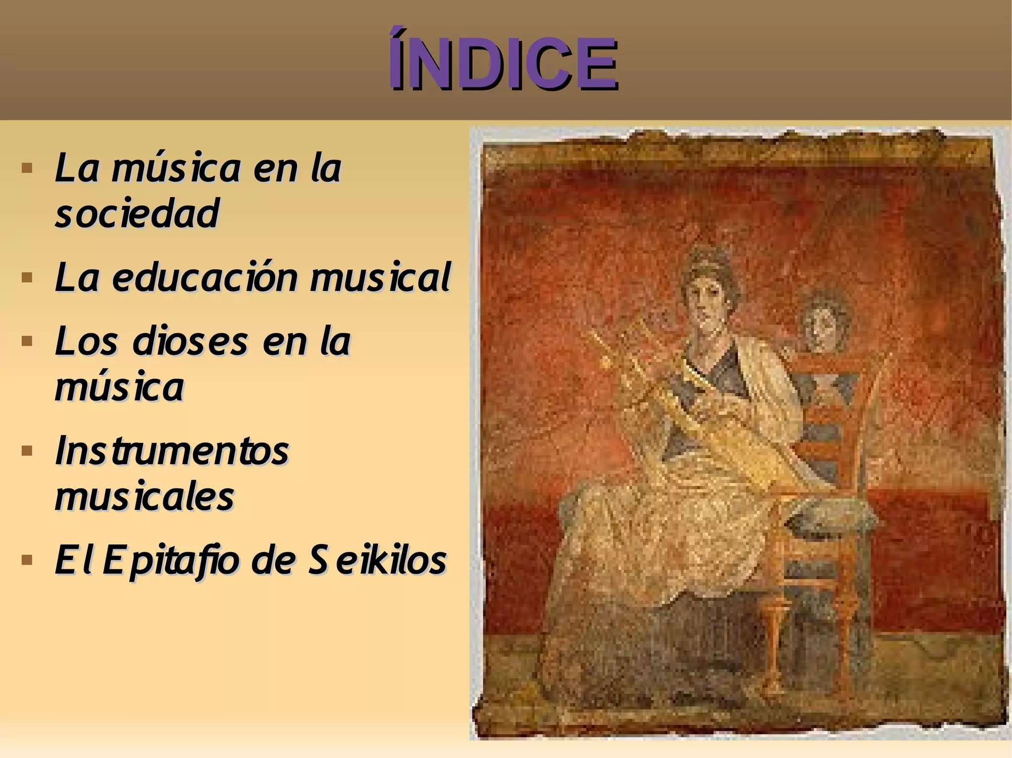 La música en la Antigua Grecia | PPT