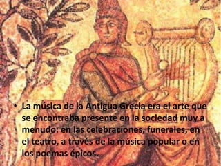 La música en la antigua grecia | PPTX