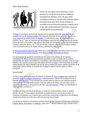 La música jazz | DOCX
