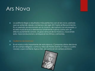 La música medieval | PPTX