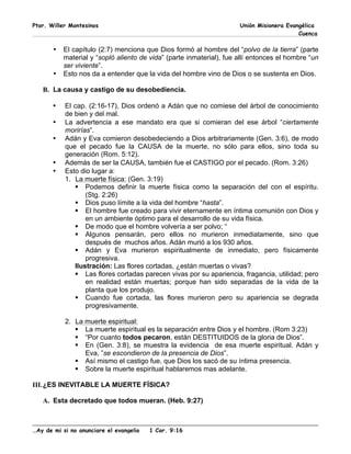La muerte | PDF