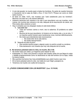 La muerte | PDF
