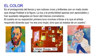 La mujer de la raya verde de Henri Matisse | PDF