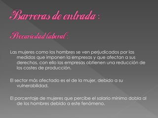 La mujer en el mercado laboral | PPT