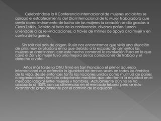 La mujer en el mercado laboral | PPT