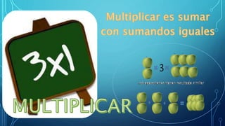 La multiplicacion | PPTX
