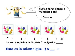 La multiplicacion segundo básico | PPT