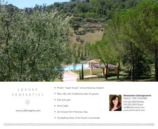 La muraglina tuscany | PDF