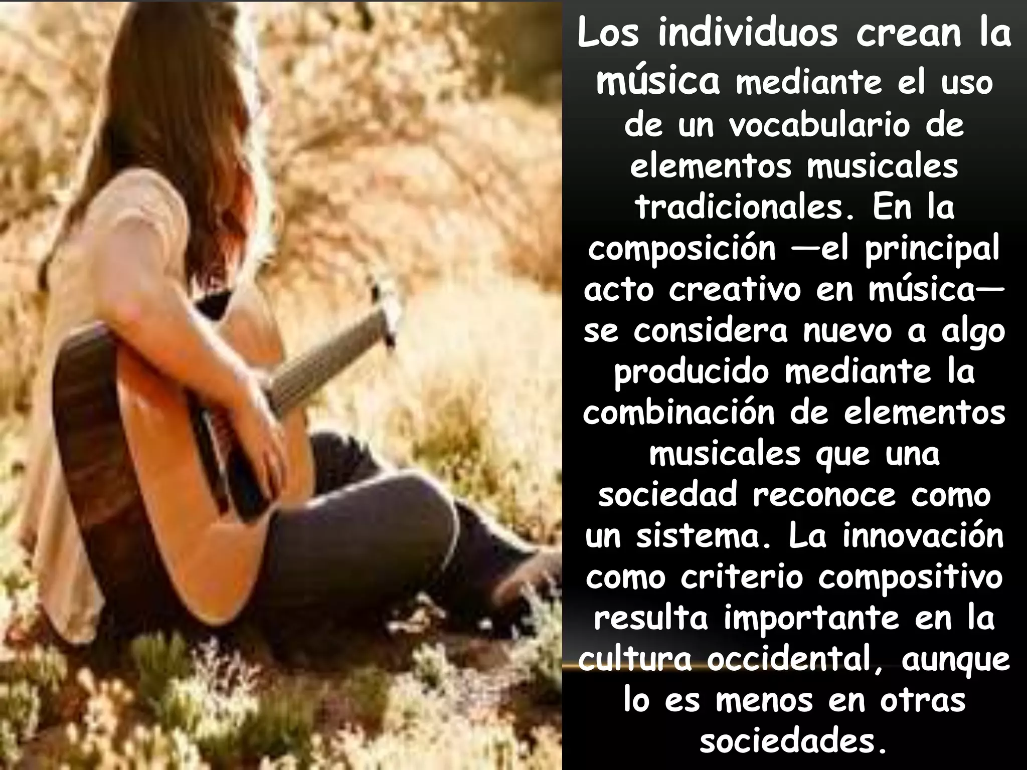 La musica | PPT