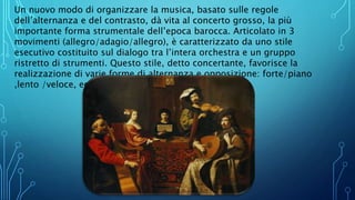 La musica nel Barocco (Alex) | PPTX