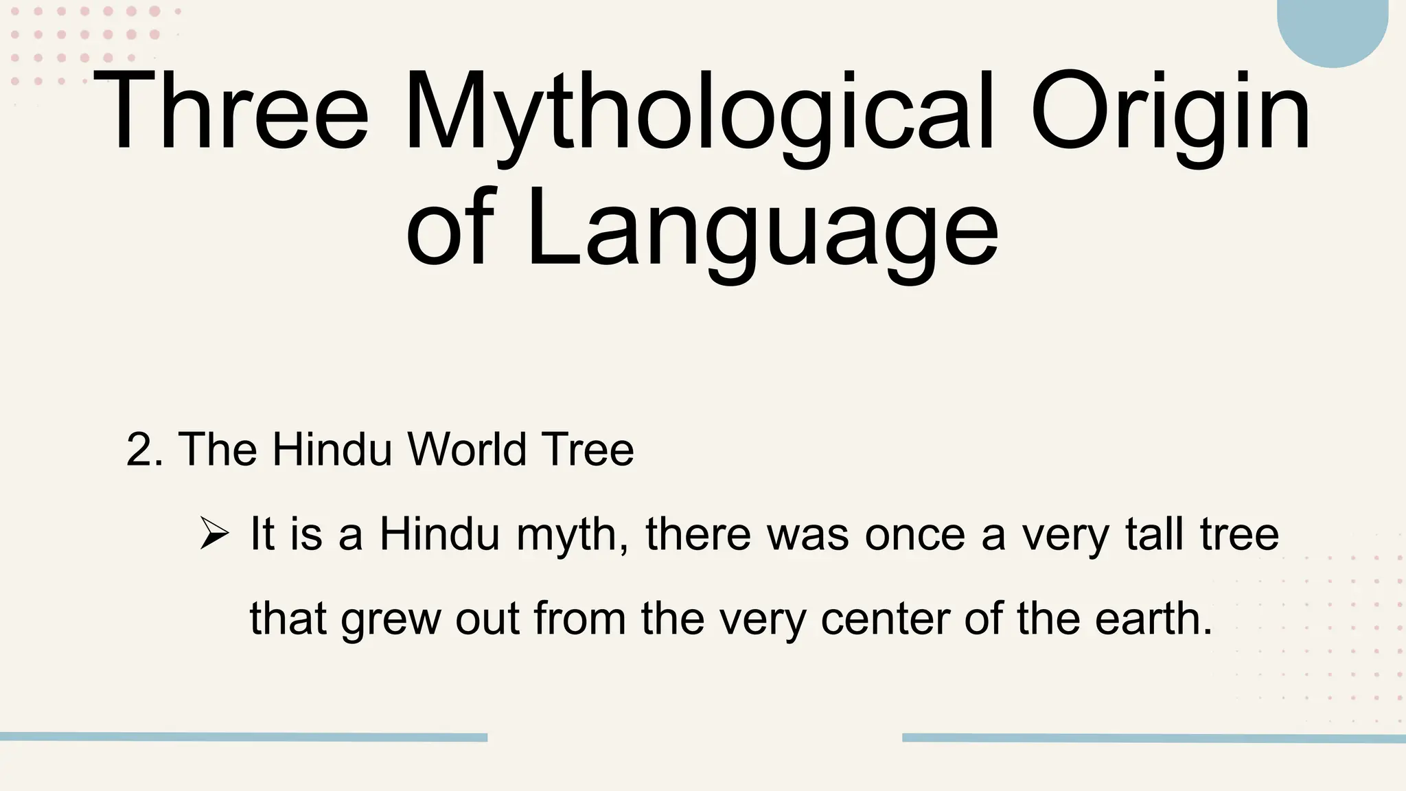 Accounts on the Origin of language and Theories | PPTX