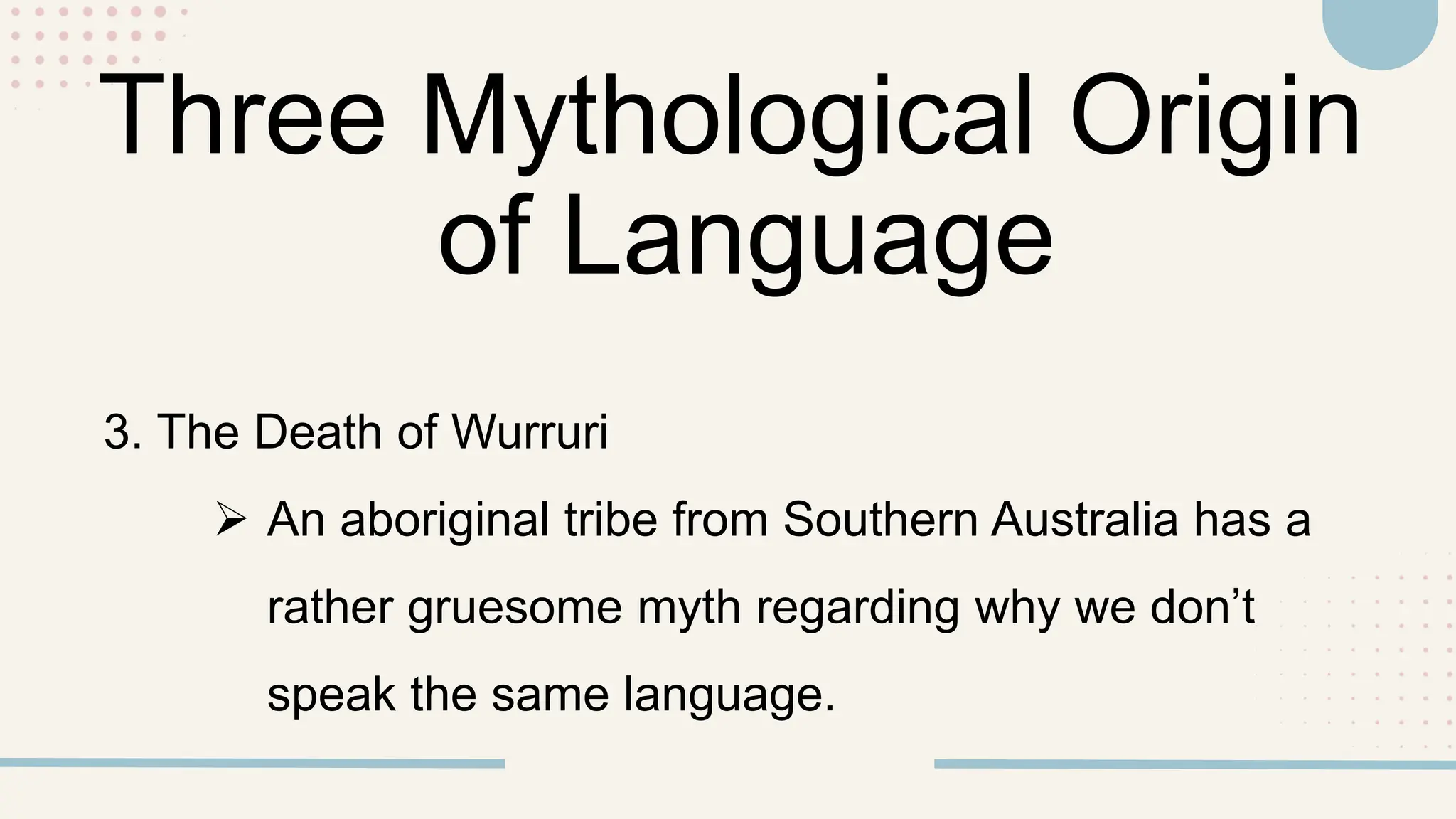 Accounts on the Origin of language and Theories | PPTX