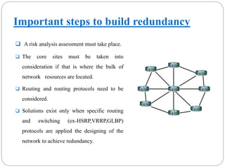 Lan Network with Redundancy | PPTX