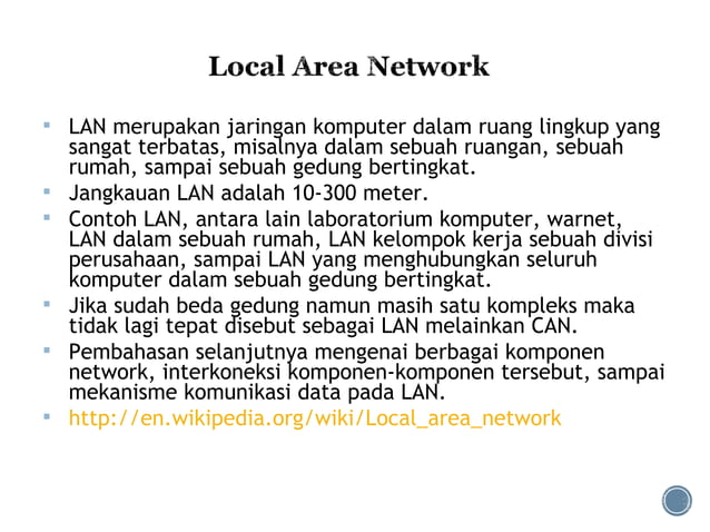 Local Area Network | PPT