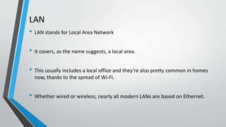 Types of Computer Network | PPTX