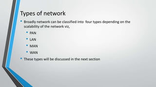 Types of Computer Network | PPTX