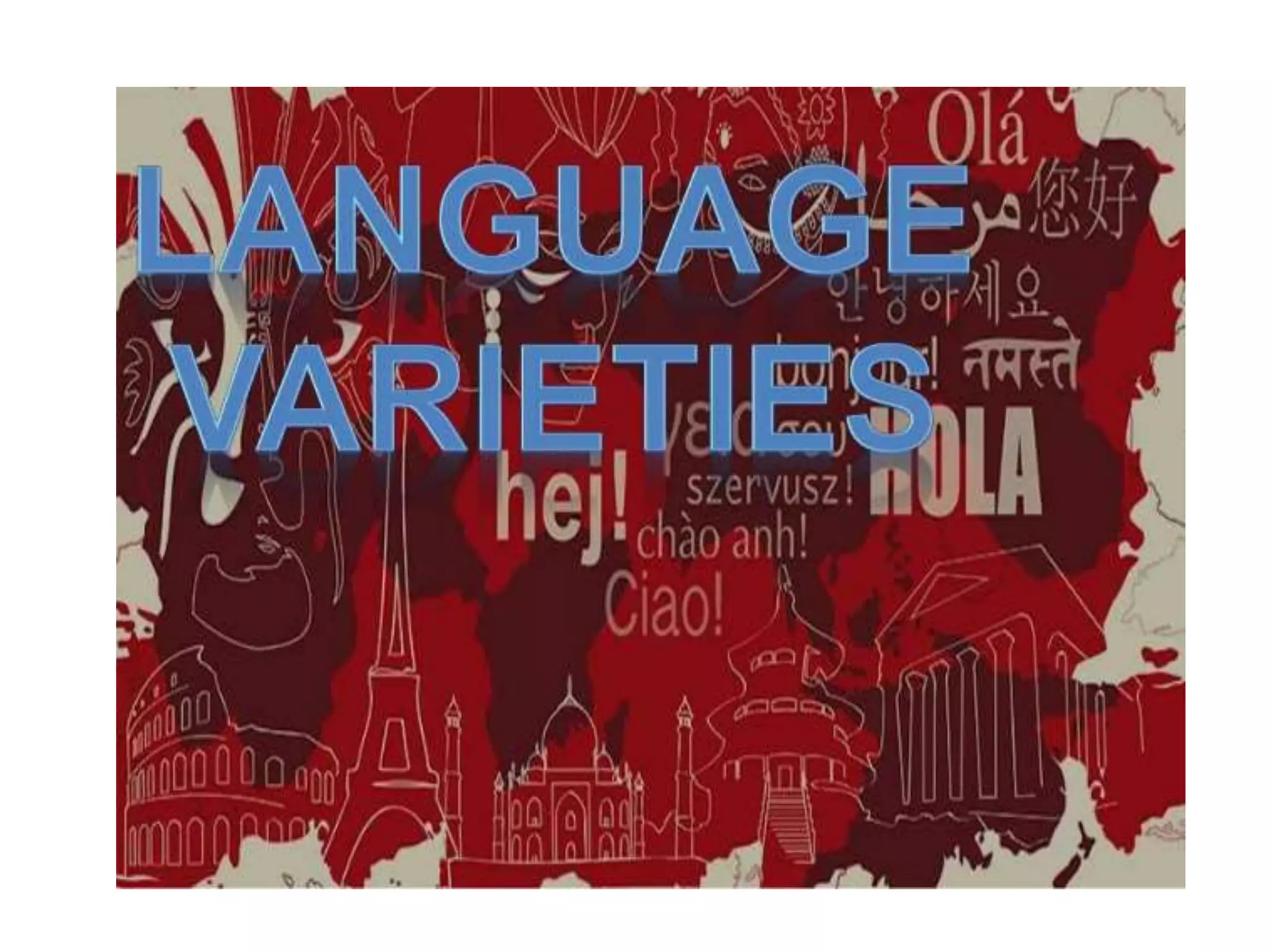 Language variation | PPT