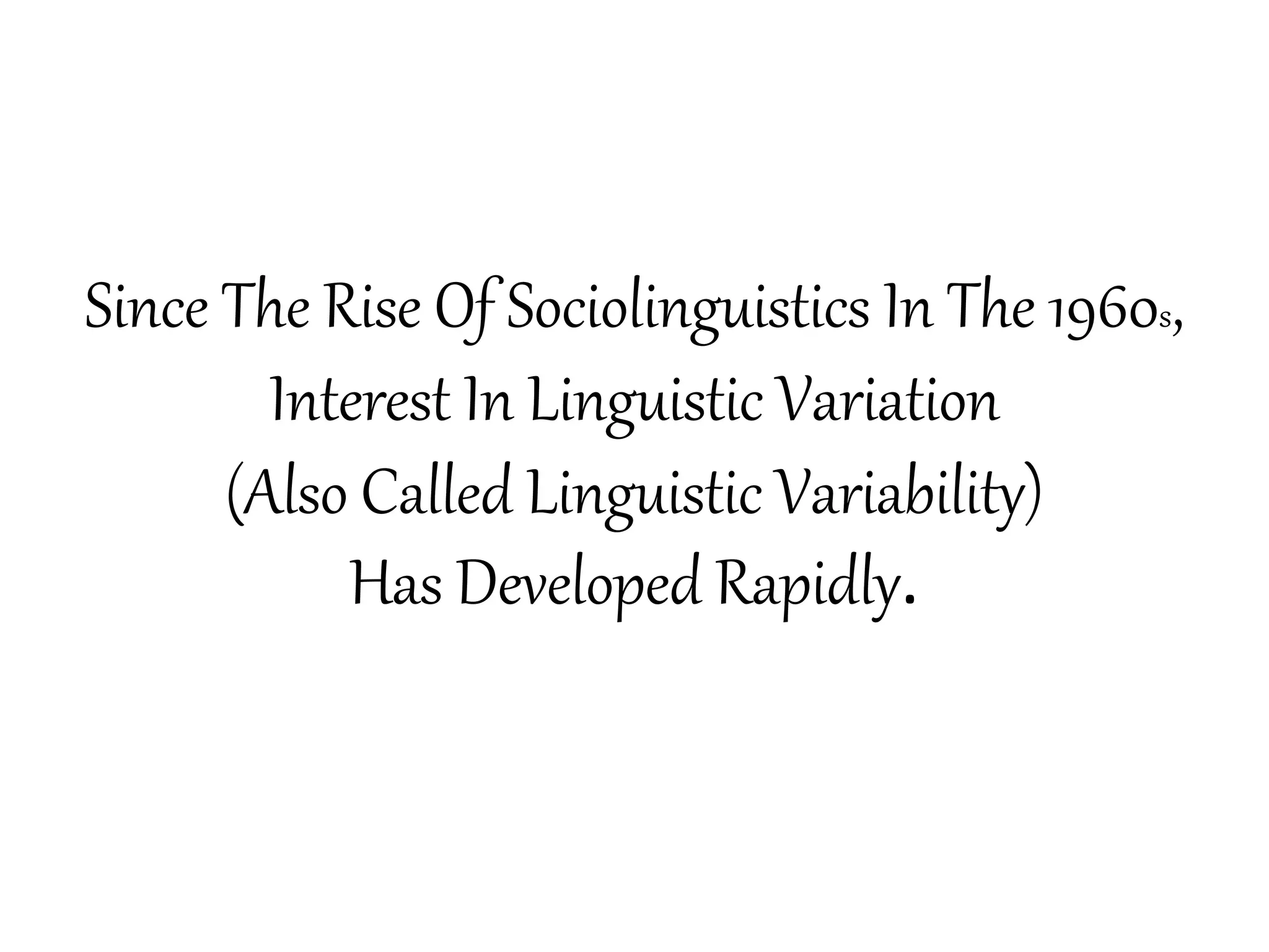 Language variation | PPTX