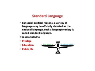 Language variation | PPTX