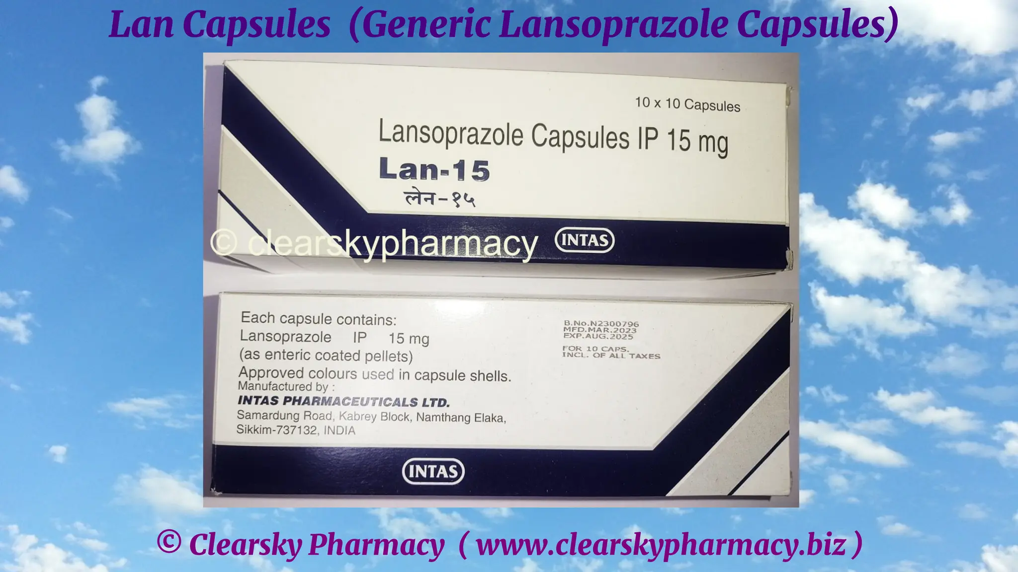 Lan Capsules (Generic Lansoprazole Capsules) | PDF