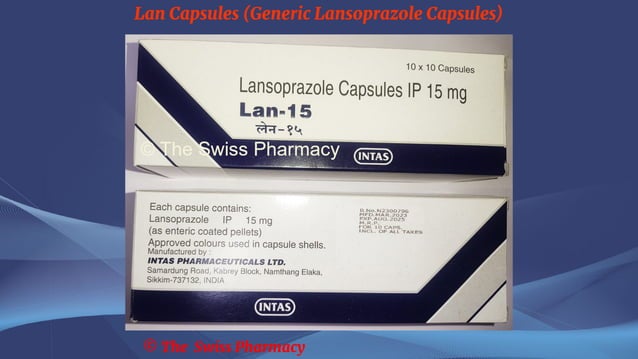Lan Capsules (Generic Lansoprazole Capsules) | PDF