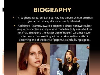 Lana del Rey | PPTX