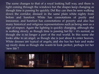 "Lana Del Rey - Born To Die" Music Video Analysis | PPTX | Music Video ...