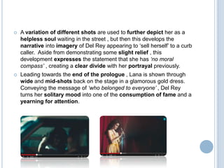 Lana del rey ~ ‘ride’ | PPTX