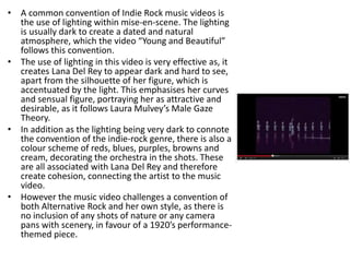 Lana del rey textual analysis | PPTX