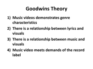 Music Video Analysis - Lana Del Rey | PPTX