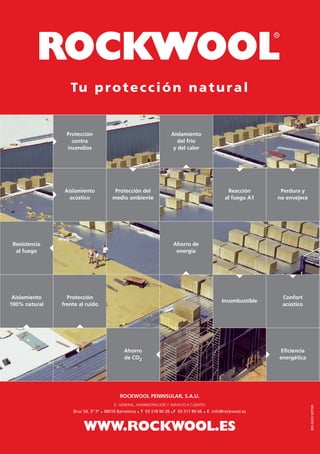 Lana de roca alta densidad | PDF