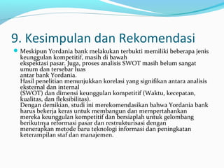 analisis swot | PPT