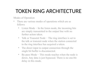 LAN ARCHITECTURE in computer networking.ppt