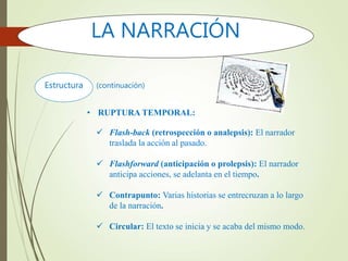 La narración (3º ESO) | PPTX