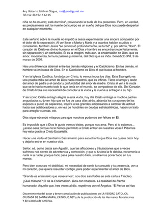 La natividad de la santisima virgen maria | PDF