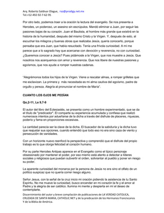 La natividad de la santisima virgen maria | PDF