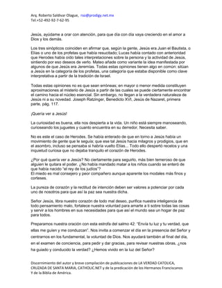La natividad de la santisima virgen maria | PDF